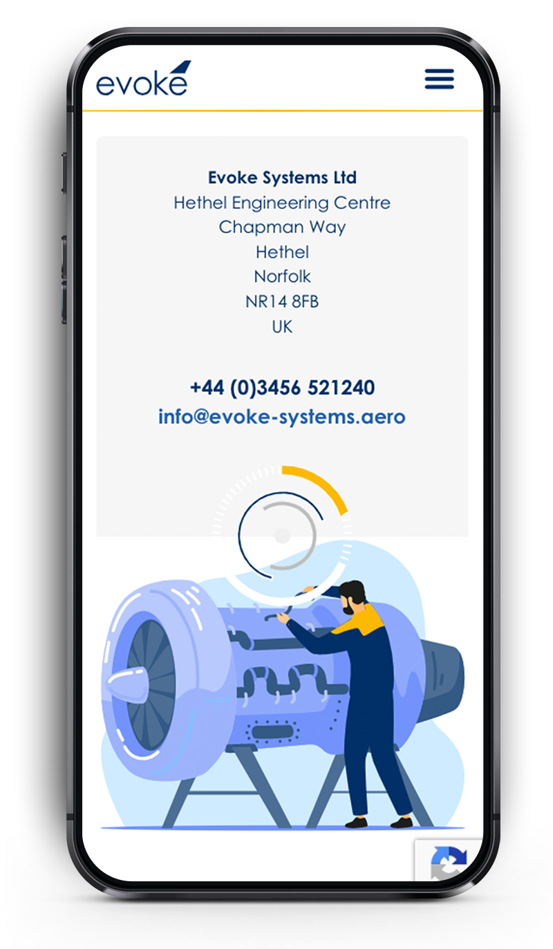 Evoke Systems WordPress website - PSBWeb